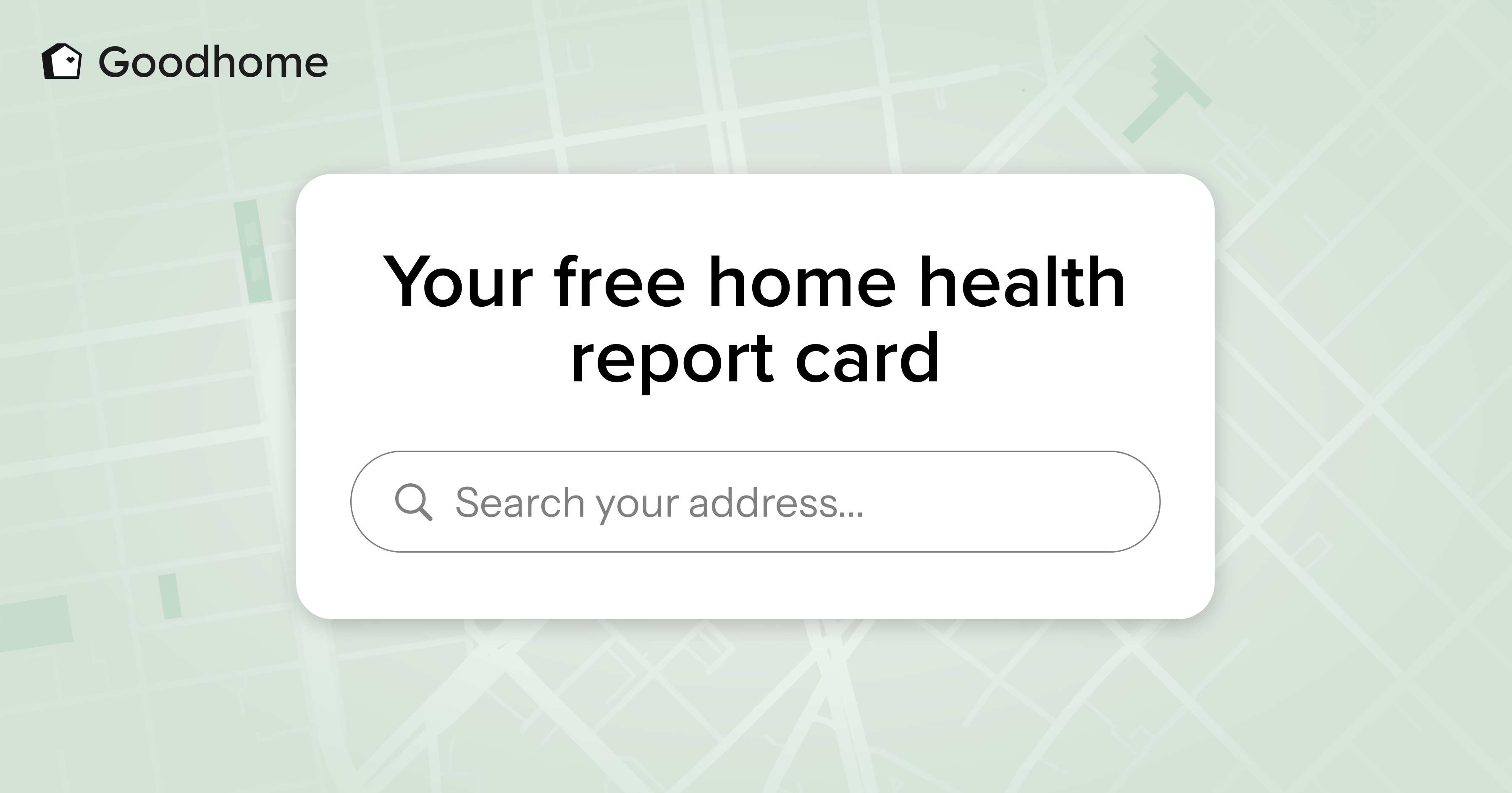 Goodhome: Comprehensive Home Health Assessment
